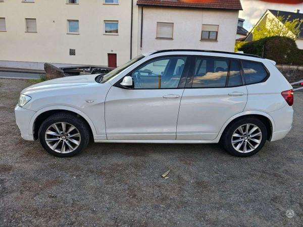 White BMW X3 2012 in Prienai, with an engine capacity of 2.99 L and mileage of 244 thousand km for 5450 €, photo 5 on AUTOMOTO.COM.LV