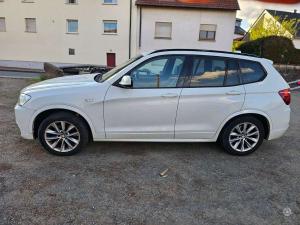 White BMW X3 2012 in Prienai, with an engine capacity of 2.99 L and mileage of 244 thousand km for 5450 €, photo 6 on AUTOMOTO.COM.LV