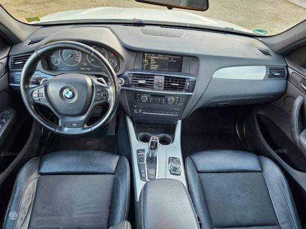 White BMW X3 2012 in Prienai, with an engine capacity of 2.99 L and mileage of 244 thousand km for 5450 €, photo 8 on AUTOMOTO.COM.LV