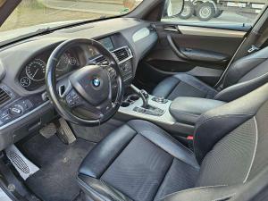 White BMW X3 2012 in Prienai, with an engine capacity of 2.99 L and mileage of 244 thousand km for 5450 €, photo 10 on AUTOMOTO.COM.LV