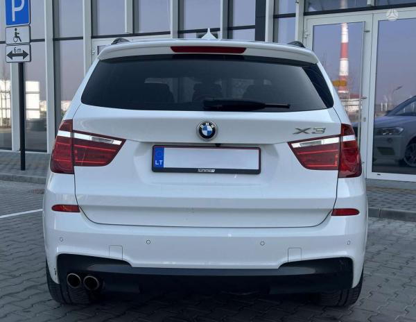 White BMW X3 2012 in Vilnius, with an engine capacity of 2.99 L and mileage of 250 thousand km for 10000 €, photo 5 on AUTOMOTO.COM.LV