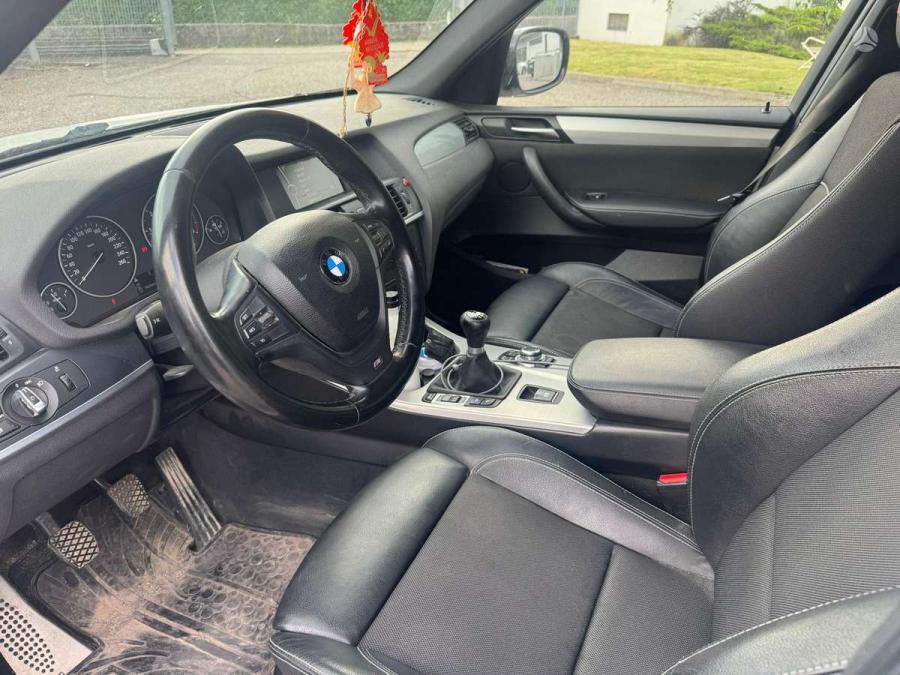 White BMW X3 2012 in Kaunas, with an engine capacity of 2.00 L and mileage of 171 thousand km for 8800 €, photo 8 on AUTOMOTO.COM.LV