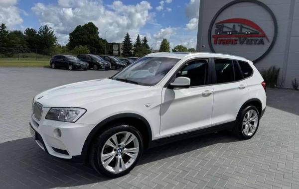 Balts BMW X3 2012 Telšiai, ar dzinēja tilpumu 3.00 L un nobraukumu 251 tūkst. km par 9290 €, foto 4 vietnē AUTOMOTO.COM.LV