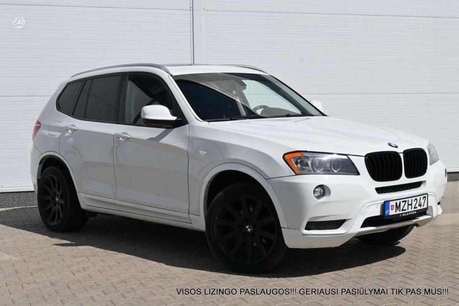 White BMW X3 2012 in Kretinga, with an engine capacity of 3.00 L and mileage of 304 thousand km for 9499 €, photo 1 on AUTOMOTO.COM.LV
