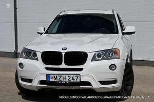 White BMW X3 2012 in Kretinga, with an engine capacity of 3.00 L and mileage of 304 thousand km for 9499 €, photo 3 on AUTOMOTO.COM.LV
