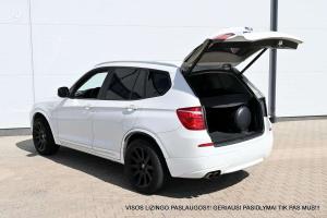 White BMW X3 2012 in Kretinga, with an engine capacity of 3.00 L and mileage of 304 thousand km for 9499 €, photo 12 on AUTOMOTO.COM.LV