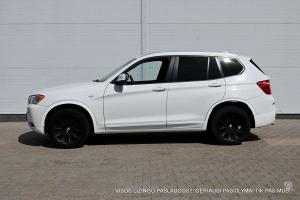 White BMW X3 2012 in Kretinga, with an engine capacity of 3.00 L and mileage of 304 thousand km for 9499 €, photo 13 on AUTOMOTO.COM.LV
