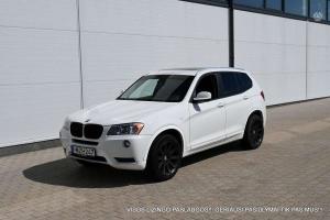 White BMW X3 2012 in Kretinga, with an engine capacity of 3.00 L and mileage of 304 thousand km for 9499 €, photo 14 on AUTOMOTO.COM.LV