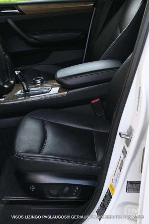 White BMW X3 2012 in Kretinga, with an engine capacity of 3.00 L and mileage of 304 thousand km for 9499 €, photo 19 on AUTOMOTO.COM.LV