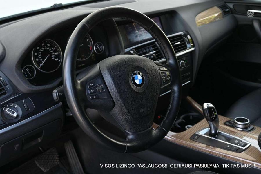 White BMW X3 2012 in Kretinga, with an engine capacity of 3.00 L and mileage of 304 thousand km for 9499 €, photo 23 on AUTOMOTO.COM.LV