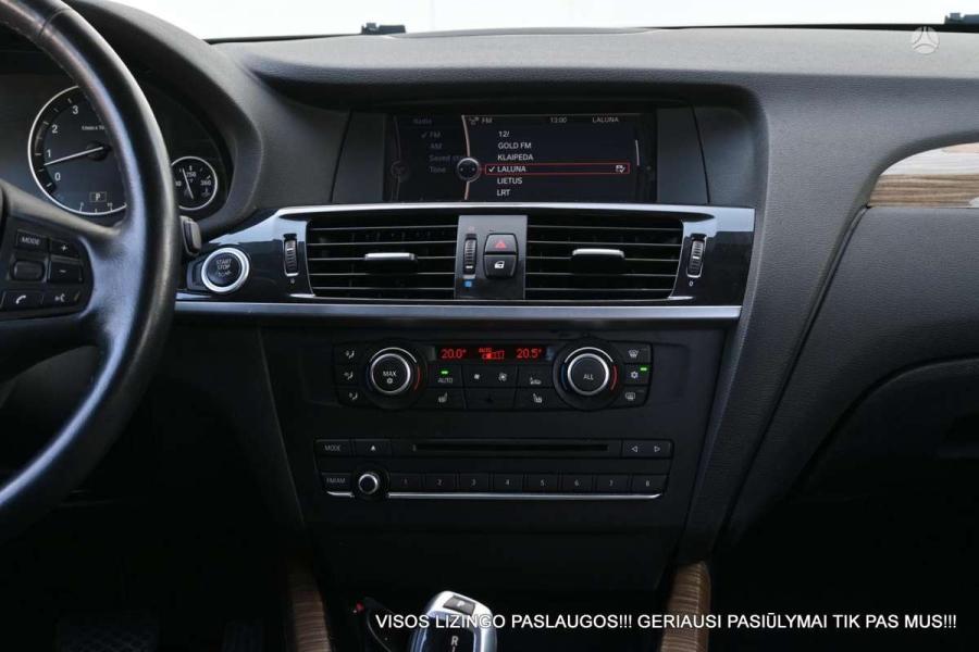 White BMW X3 2012 in Kretinga, with an engine capacity of 3.00 L and mileage of 304 thousand km for 9499 €, photo 33 on AUTOMOTO.COM.LV
