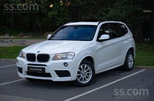 Balts BMW X3 2012 Rīga, ar dzinēja tilpumu 2.00 L un nobraukumu 220 tūkst. km par 10990 €, foto  vietnē AUTOMOTO.COM.LV