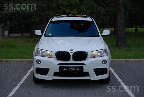 Balts BMW X3 2012 Rīga, ar dzinēja tilpumu 2.00 L un nobraukumu 220 tūkst. km par 10990 €, foto 9 vietnē AUTOMOTO.COM.LV