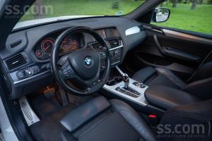 White BMW X3 2012 in Riga, with an engine capacity of 2.00 L and mileage of 220 thousand km for 10990 €, photo 13 on AUTOMOTO.COM.LV