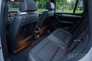 White BMW X3 2012 in Riga, with an engine capacity of 2.00 L and mileage of 220 thousand km for 10990 €, photo 21 on AUTOMOTO.COM.LV