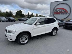 White BMW X3 2012 in Telschi, with an engine capacity of 2.00 L and mileage of 255 thousand km for 8500 €, photo 3 on AUTOMOTO.COM.LV