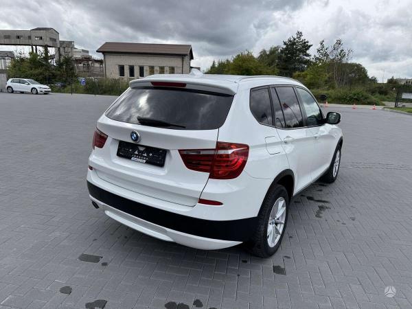 White BMW X3 2012 in Telschi, with an engine capacity of 2.00 L and mileage of 255 thousand km for 8500 €, photo 7 on AUTOMOTO.COM.LV