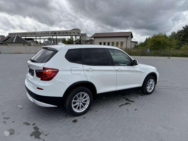 White BMW X3 2012 in Telschi, with an engine capacity of 2.00 L and mileage of 255 thousand km for 8500 €, photo 8 on AUTOMOTO.COM.LV