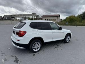 White BMW X3 2012 in Telschi, with an engine capacity of 2.00 L and mileage of 255 thousand km for 8500 €, photo 8 on AUTOMOTO.COM.LV