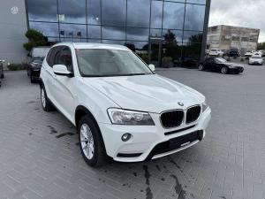 White BMW X3 2012 in Telschi, with an engine capacity of 2.00 L and mileage of 255 thousand km for 8500 €, photo 10 on AUTOMOTO.COM.LV