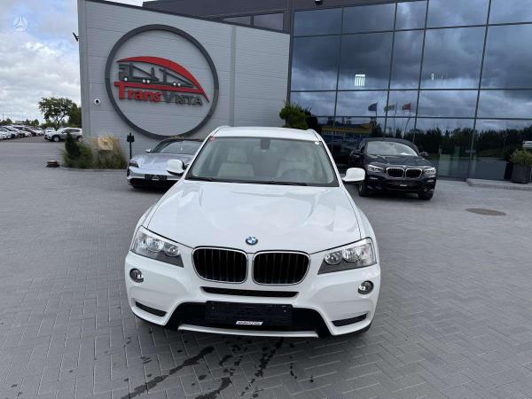 White BMW X3 2012 in Telschi, with an engine capacity of 2.00 L and mileage of 255 thousand km for 8500 €, photo 11 on AUTOMOTO.COM.LV