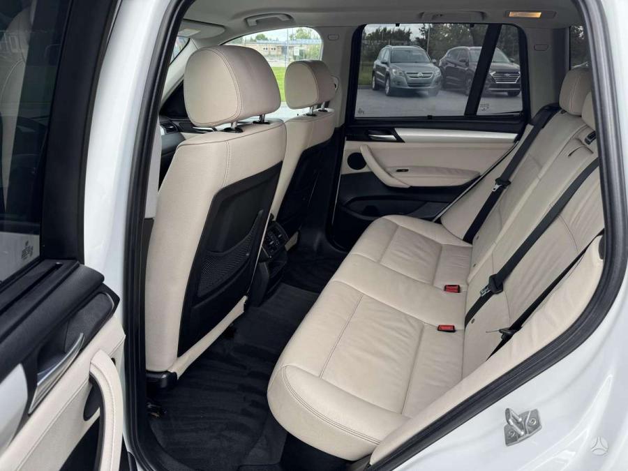 White BMW X3 2012 in Telschi, with an engine capacity of 2.00 L and mileage of 255 thousand km for 8500 €, photo 15 on AUTOMOTO.COM.LV
