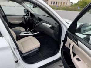 White BMW X3 2012 in Telschi, with an engine capacity of 2.00 L and mileage of 255 thousand km for 8500 €, photo 18 on AUTOMOTO.COM.LV