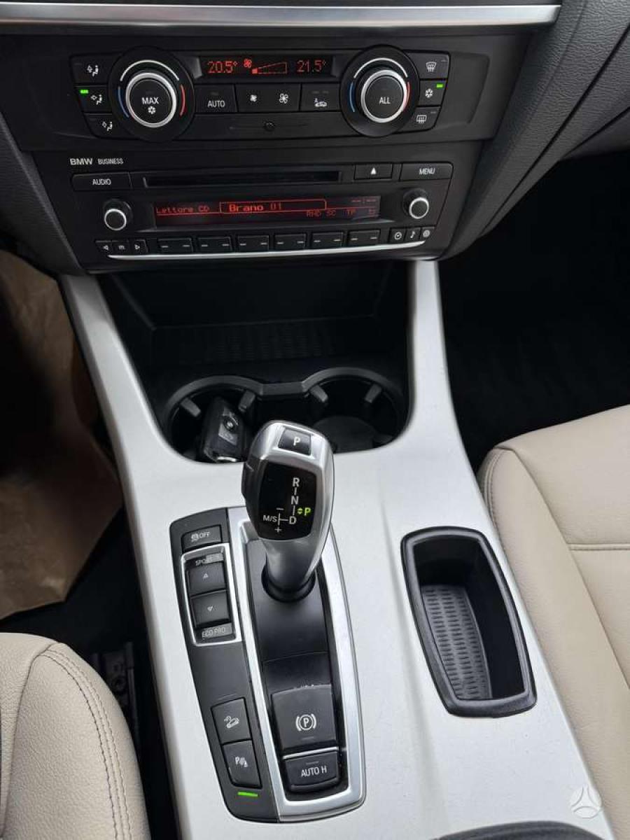 White BMW X3 2012 in Telschi, with an engine capacity of 2.00 L and mileage of 255 thousand km for 8500 €, photo 24 on AUTOMOTO.COM.LV