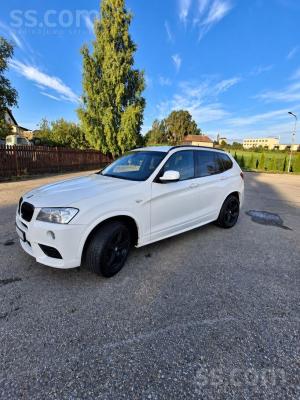 Balts BMW X3 2012 Valka, ar dzinēja tilpumu 3.00 L un nobraukumu 292 tūkst. km par 12500 €, foto  vietnē AUTOMOTO.COM.LV