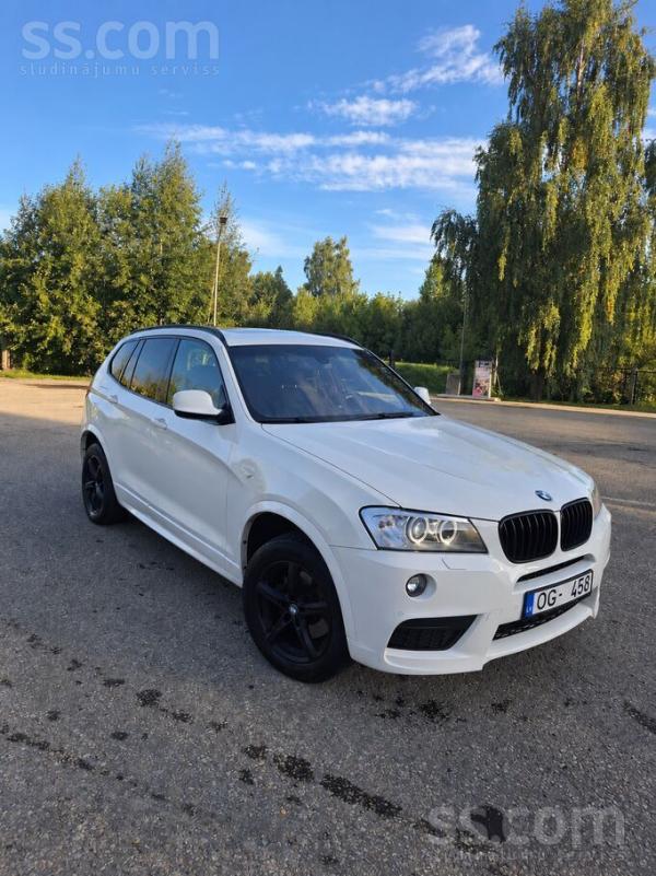 White BMW X3 2012 in Valka, with an engine capacity of 3.00 L and mileage of 292 thousand km for 12500 €, photo 3 on AUTOMOTO.COM.LV