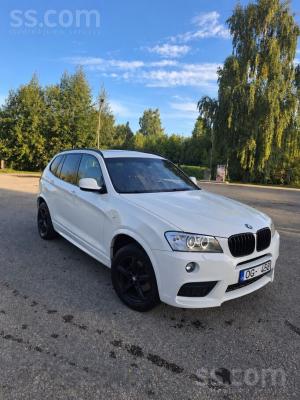 White BMW X3 2012 in Valka, with an engine capacity of 3.00 L and mileage of 292 thousand km for 12500 €, photo 3 on AUTOMOTO.COM.LV