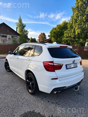 White BMW X3 2012 in Valka, with an engine capacity of 3.00 L and mileage of 292 thousand km for 12500 €, photo 5 on AUTOMOTO.COM.LV