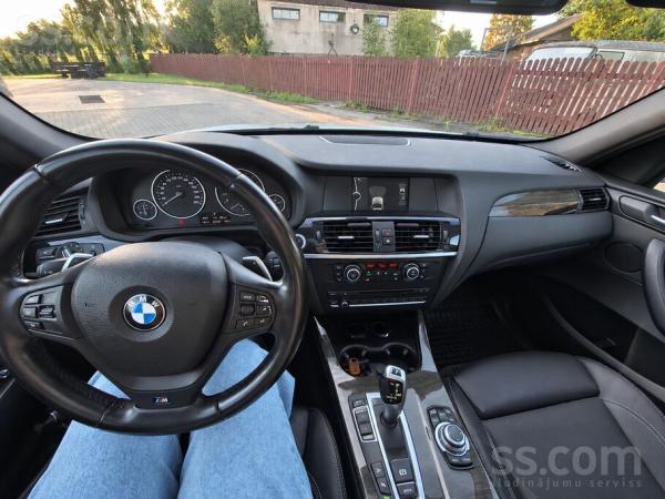 White BMW X3 2012 in Valka, with an engine capacity of 3.00 L and mileage of 292 thousand km for 12500 €, photo 7 on AUTOMOTO.COM.LV