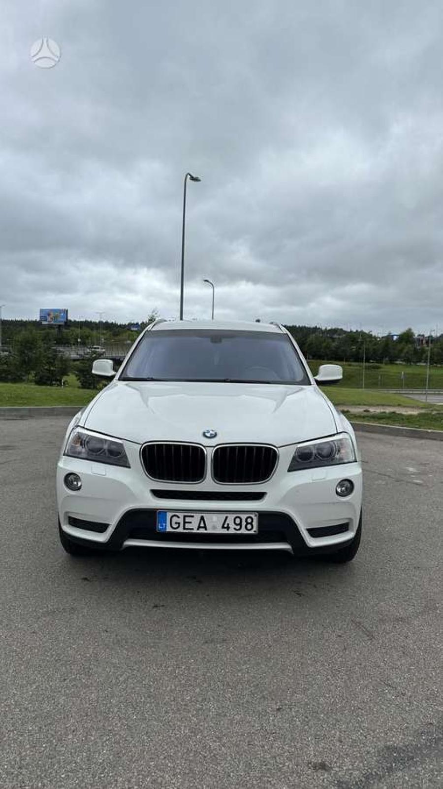 Balts BMW X3 2012 Viļņa, ar dzinēja tilpumu 2.00 L un nobraukumu 271 tūkst. km par 8999 €, foto 4 vietnē AUTOMOTO.COM.LV