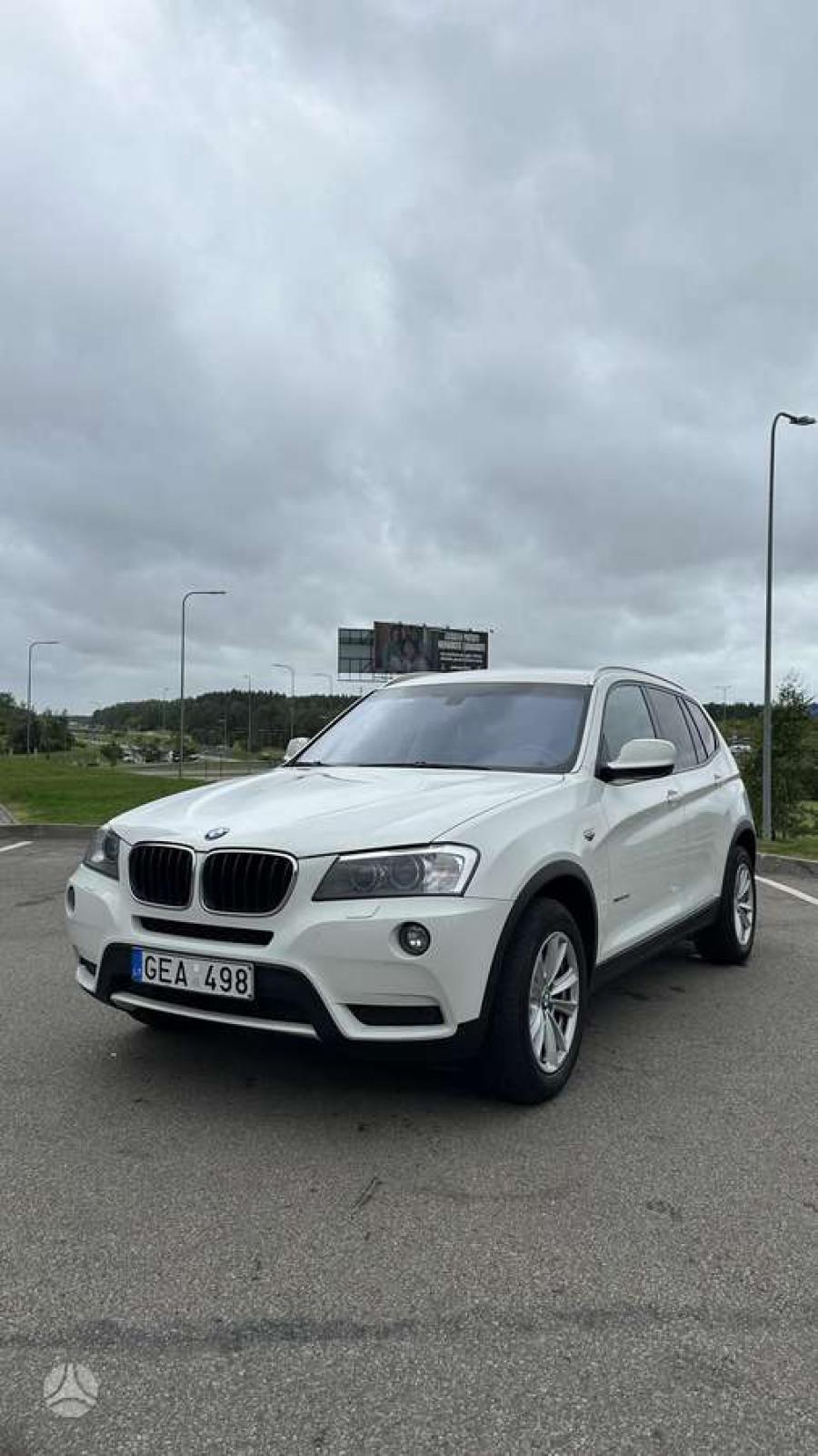 Balts BMW X3 2012 Viļņa, ar dzinēja tilpumu 2.00 L un nobraukumu 271 tūkst. km par 8999 €, foto 5 vietnē AUTOMOTO.COM.LV