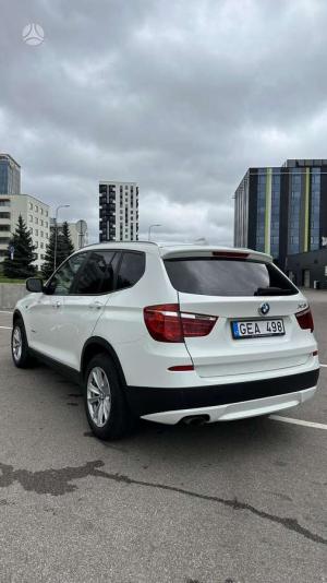 Balts BMW X3 2012 Viļņa, ar dzinēja tilpumu 2.00 L un nobraukumu 271 tūkst. km par 8999 €, foto 7 vietnē AUTOMOTO.COM.LV