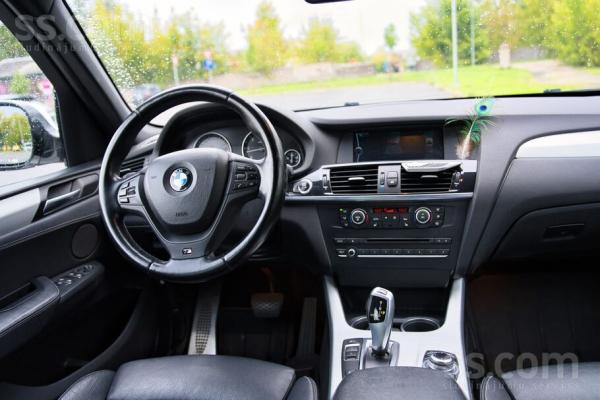 White BMW X3 2012 in Riga, with an engine capacity of 3.00 L and mileage of 252 thousand km for 11500 €, photo 7 on AUTOMOTO.COM.LV
