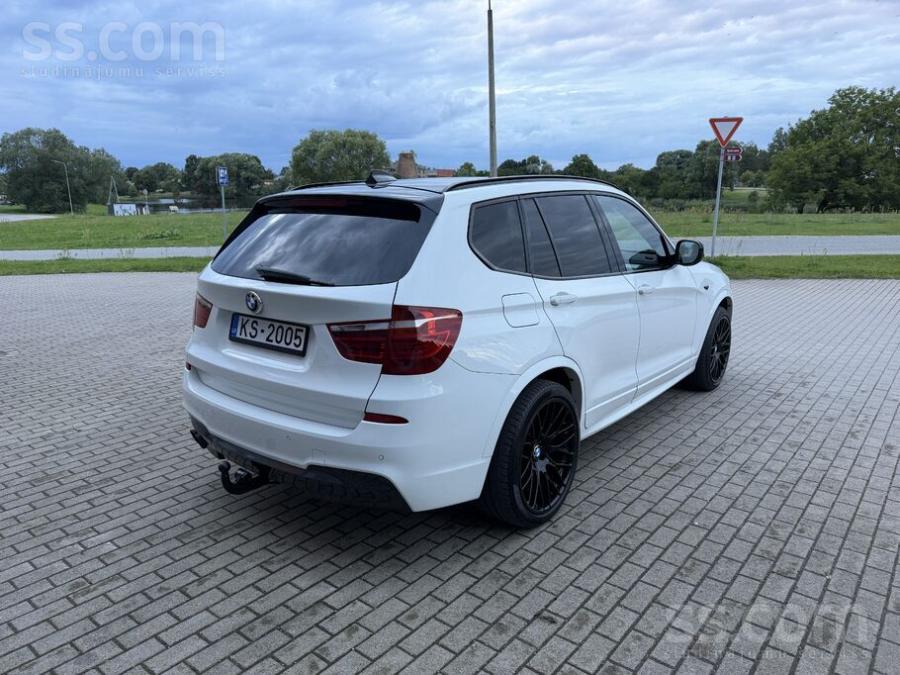 Balts BMW X3 2012 Liepāja, ar dzinēja tilpumu 3.00 L un nobraukumu 238 tūkst. km par 13500 €, foto 5 vietnē AUTOMOTO.COM.LV