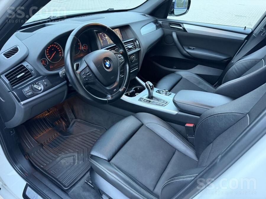 Balts BMW X3 2012 Liepāja, ar dzinēja tilpumu 3.00 L un nobraukumu 238 tūkst. km par 13500 €, foto 6 vietnē AUTOMOTO.COM.LV