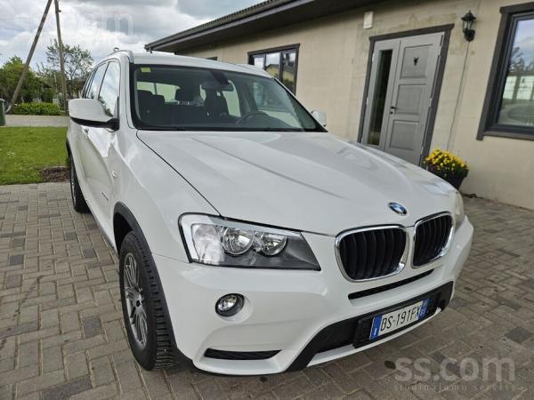 Balts BMW X3 2013 Ogre, ar dzinēja tilpumu 2.00 L un nobraukumu 224 tūkst. km par 8250 €, foto 2 vietnē AUTOMOTO.COM.LV