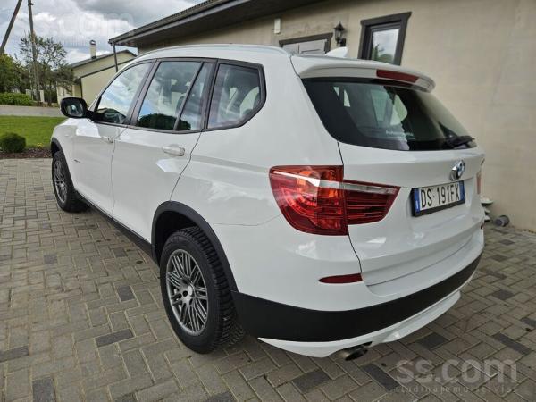 Balts BMW X3 2013 Ogre, ar dzinēja tilpumu 2.00 L un nobraukumu 224 tūkst. km par 8250 €, foto 3 vietnē AUTOMOTO.COM.LV