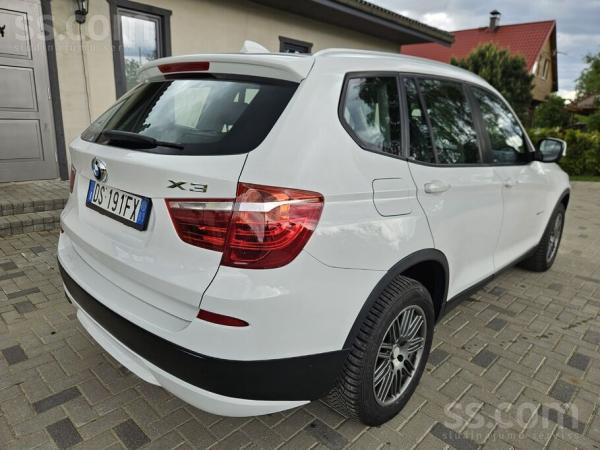 Balts BMW X3 2013 Ogre, ar dzinēja tilpumu 2.00 L un nobraukumu 224 tūkst. km par 8250 €, foto 4 vietnē AUTOMOTO.COM.LV