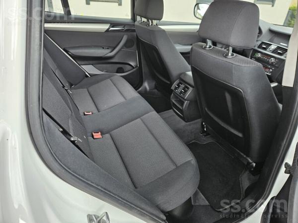 Balts BMW X3 2013 Ogre, ar dzinēja tilpumu 2.00 L un nobraukumu 224 tūkst. km par 8250 €, foto 7 vietnē AUTOMOTO.COM.LV