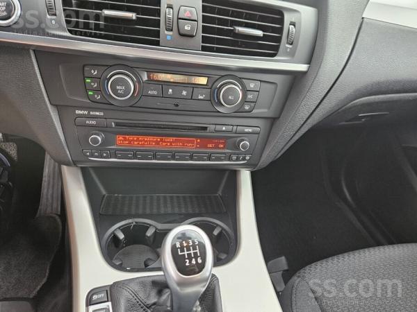 Balts BMW X3 2013 Ogre, ar dzinēja tilpumu 2.00 L un nobraukumu 224 tūkst. km par 8250 €, foto 9 vietnē AUTOMOTO.COM.LV