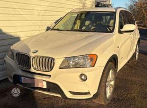 White BMW X3 2013 in Panevezys, with an engine capacity of 2.00 L and mileage of 194 thousand km for 5990 €, photo  on AUTOMOTO.COM.LV
