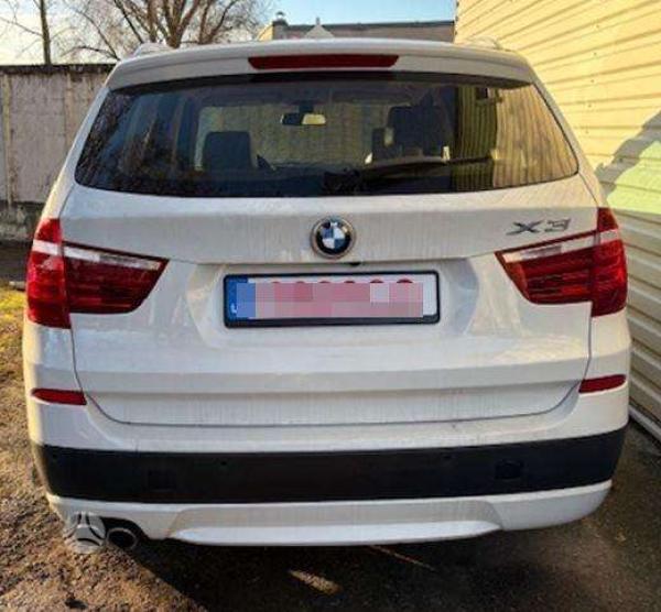 White BMW X3 2013 in Panevezys, with an engine capacity of 2.00 L and mileage of 194 thousand km for 5990 €, photo 5 on AUTOMOTO.COM.LV