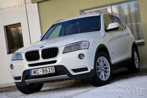 White BMW X3 2013 in Tukums, with an engine capacity of 2.00 L and mileage of 228 thousand km for 11790 €, photo  on AUTOMOTO.COM.LV