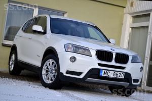 White BMW X3 2013 in Tukums, with an engine capacity of 2.00 L and mileage of 228 thousand km for 11790 €, photo 2 on AUTOMOTO.COM.LV