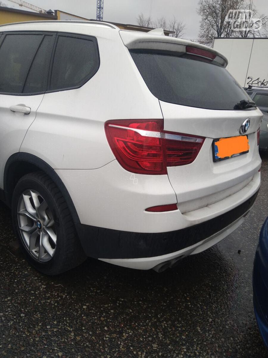 Balts BMW X3 2013 Viļņa, ar dzinēja tilpumu 2.00 L un nobraukumu 144 tūkst. km par 4899 €, foto 2 vietnē AUTOMOTO.COM.LV