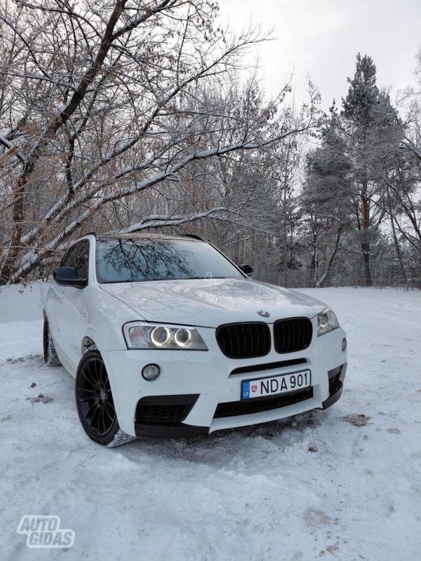 White BMW X3 2013 in Vilnius, with an engine capacity of 3.00 L and mileage of 300 thousand km for 12000 €, photo 2 on AUTOMOTO.COM.LV